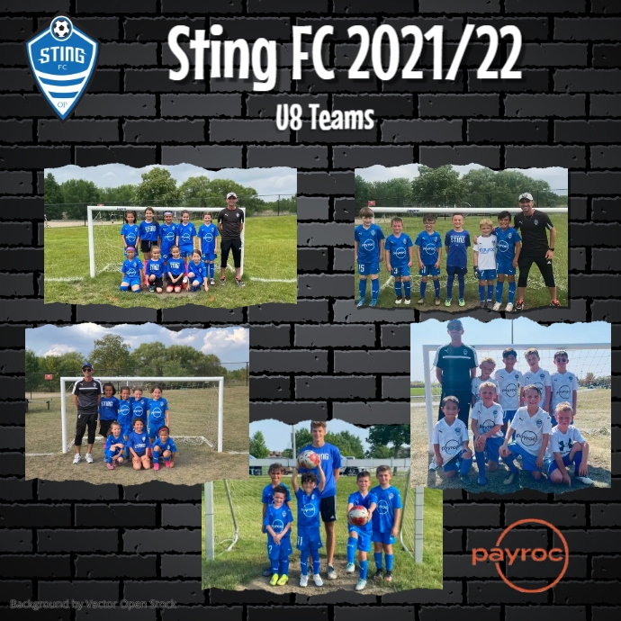 2021/22 U8 teams poster | PosterMyWall