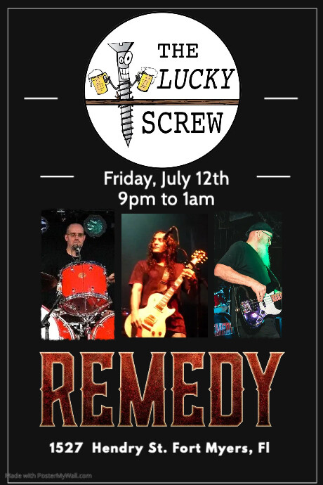 Copy of Copy of Vintage Rock Band Concert Flyer Design (1) | PosterMyWall