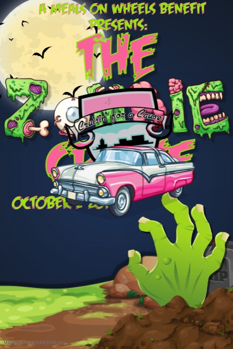 Copy of Copy of Zombie Walk Run Costume Party Event Parade Dead ...