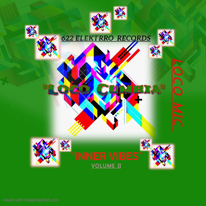 Colorful Album Cover Template | PosterMyWall