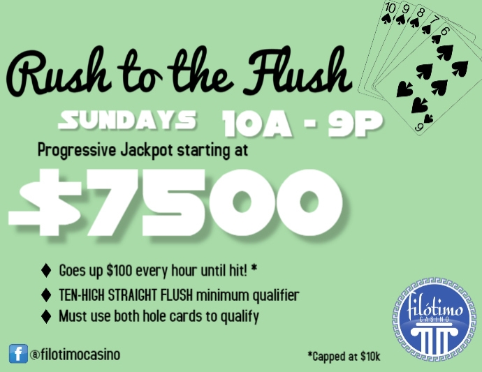 TEN-HIGH Rush to Flush 2 | PosterMyWall