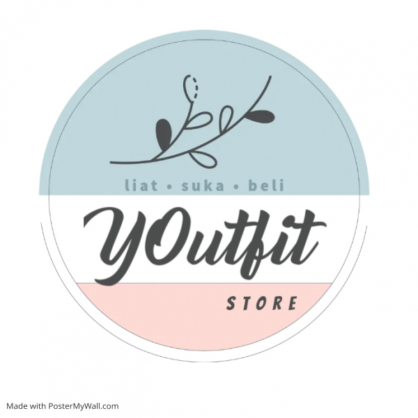 Salinan fashion boutique circle blue pink logo | PosterMyWall