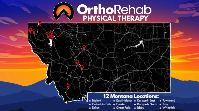 OrthoRehab Map (1) | PosterMyWall