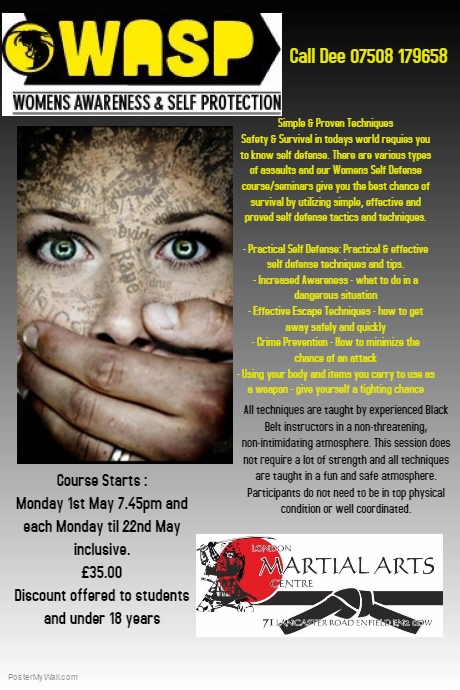 Copy of Woman's Self Defense Flyer | PosterMyWall