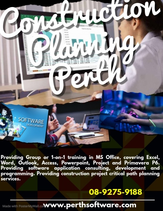 Copy of Construction Planning Perth | PosterMyWall