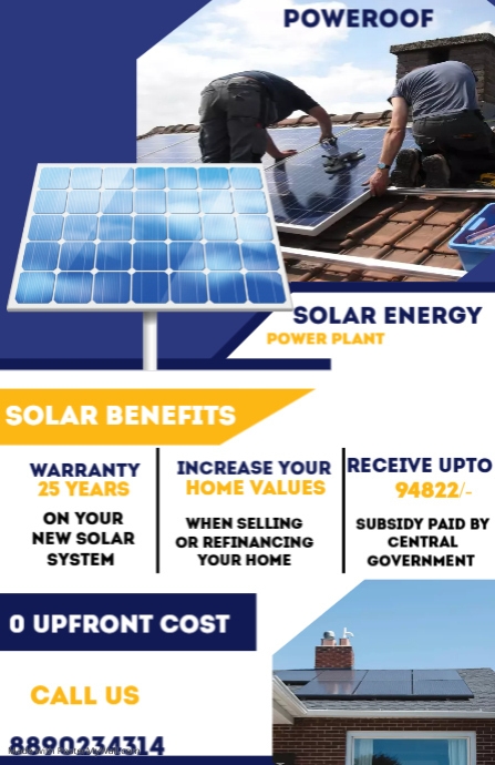 Solar panel flyers | PosterMyWall