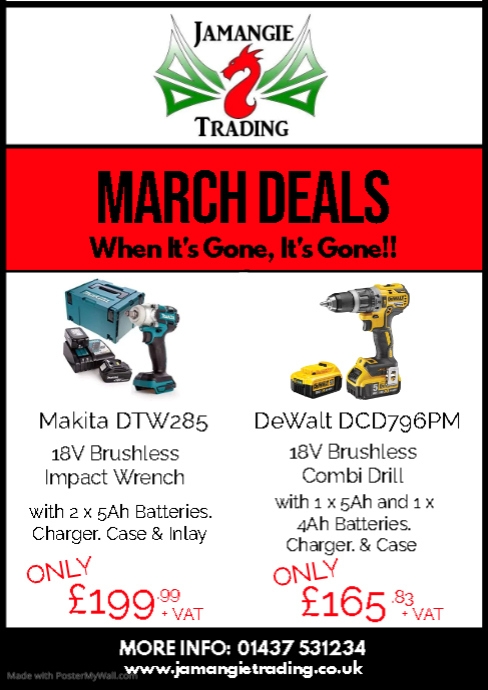 Copy of March Deals | PosterMyWall