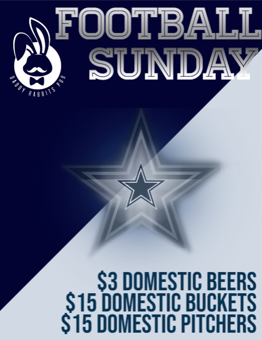 Football Sunday Flyer (1) | PosterMyWall