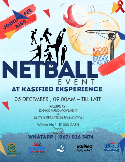Copy of Blue Netball Festival Flyer | PosterMyWall