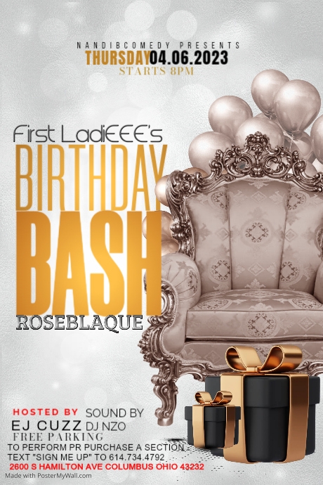 birthday celebration | PosterMyWall