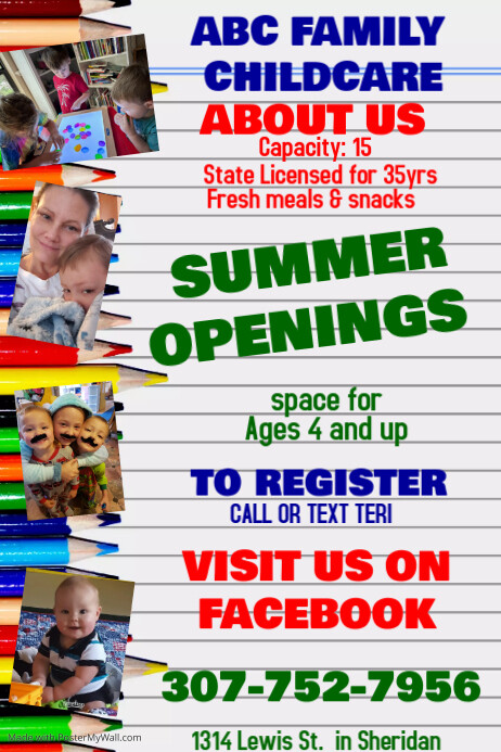 ENROLL NOW! | PosterMyWall