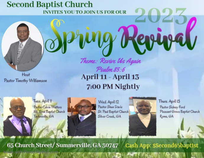 Spring Revival | PosterMyWall