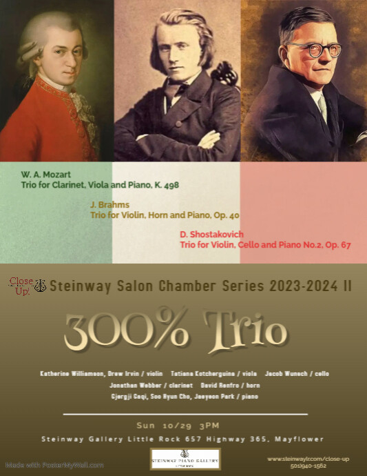 300% Trio | PosterMyWall