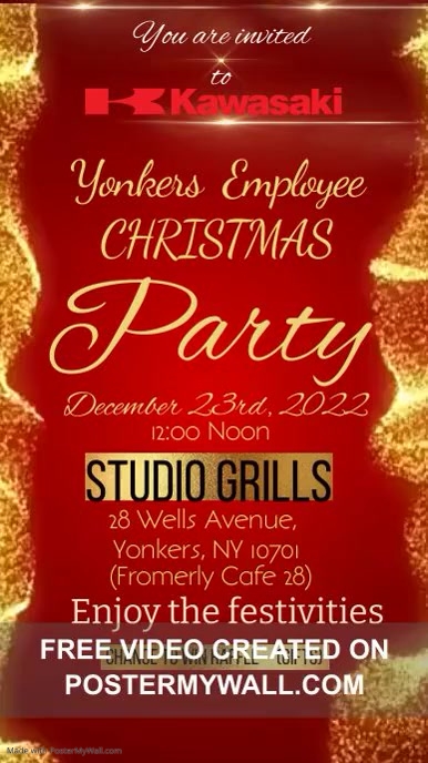 christmas EVENT AD PARTY DESIGN TEMPLATE | PosterMyWall