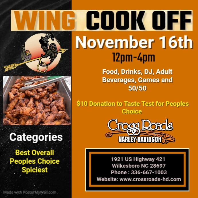 chilli cookoff, competition, restaurant, food | PosterMyWall