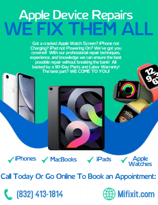 Copy of Copy of phone and computer repairs services flyer adv ...
