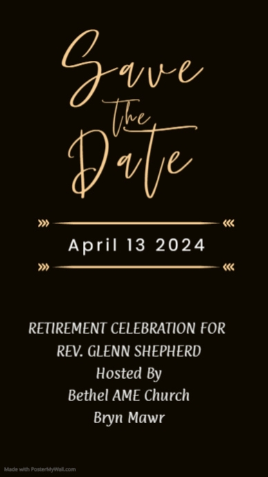 save the date retirement | PosterMyWall