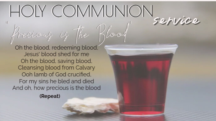 Communion | PosterMyWall