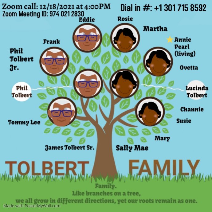 Copy of Brown Family Tree Instagram Image | PosterMyWall