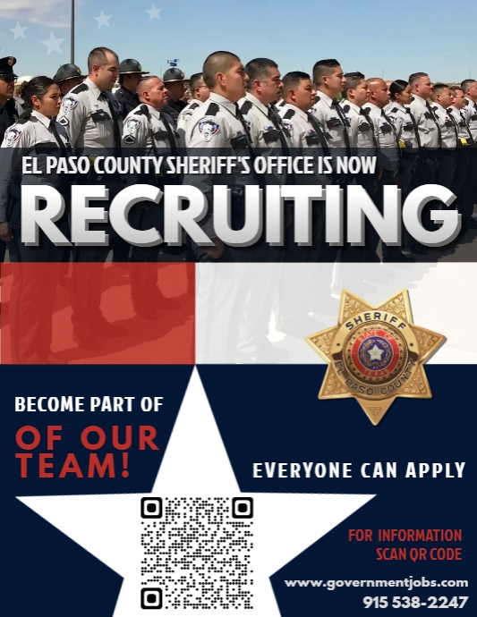 Copy of Copy of Police Recruitment Flyer2 | PosterMyWall