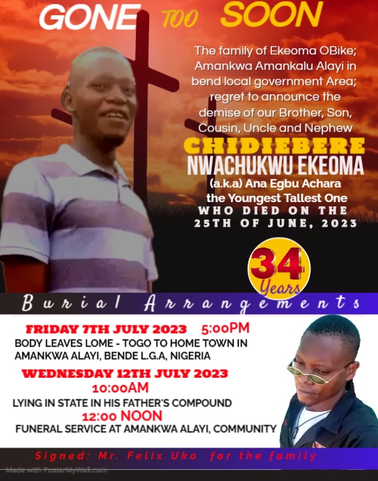 FUNERAL (1) | PosterMyWall