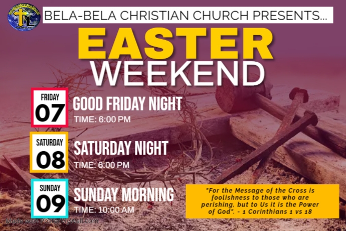 Easter weekend | PosterMyWall