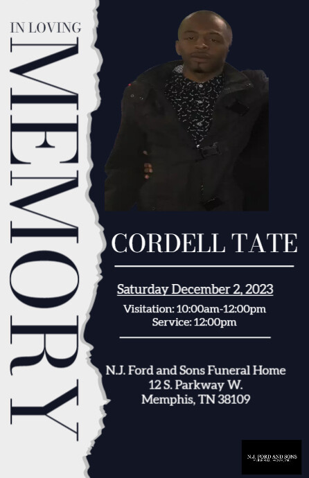 Funeral Program Template | PosterMyWall