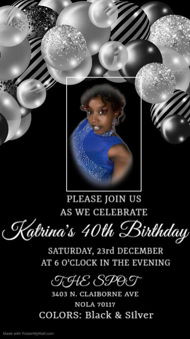 Birthday Invitation | PosterMyWall