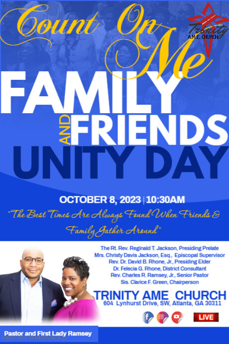 Family and friends day flyer | PosterMyWall