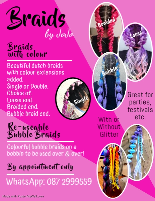 Braids | PosterMyWall