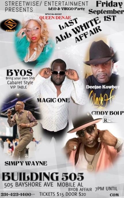 TICKETS $15 DOOR $20 | PosterMyWall