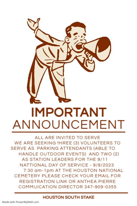 Announcement flyers | PosterMyWall