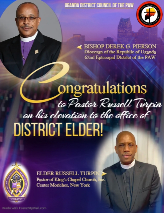 Copy of Pastoral Installation Flyer | PosterMyWall