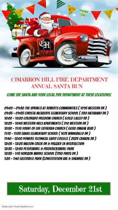 Santa Is coming to town Flyer | PosterMyWall