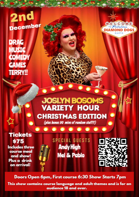 Copy of Variety Show A3 | PosterMyWall