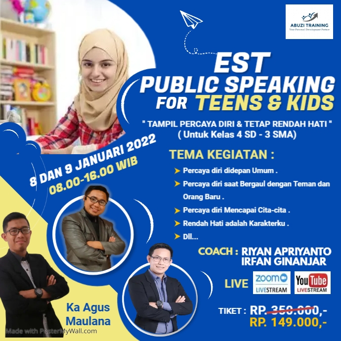 Copy of PS KIDS DAN TEENS new | PosterMyWall