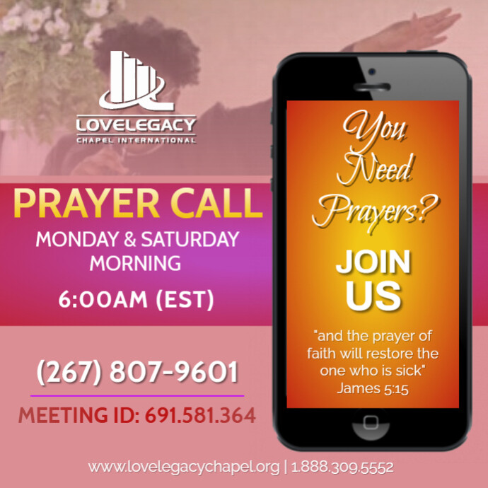 Prayer call flyer | PosterMyWall