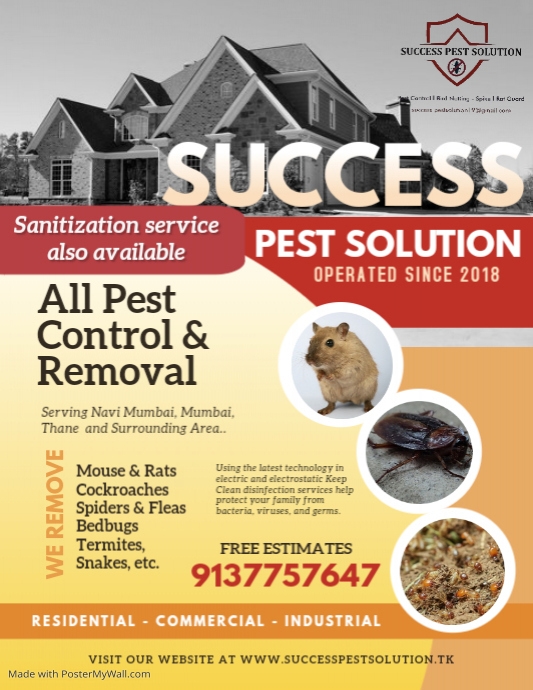 Copy of Pest Control Flyer | PosterMyWall