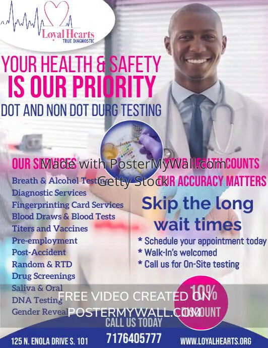 Diagnostic Digital Flyer | PosterMyWall