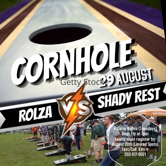 Copy of CORNHOLE EVENT AD VIDEO TEMPLATE | PosterMyWall