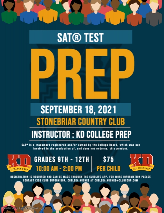 Copy of SAT PREP | PosterMyWall