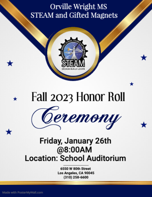 Copy of Copy of Graduation Ceremony | PosterMyWall