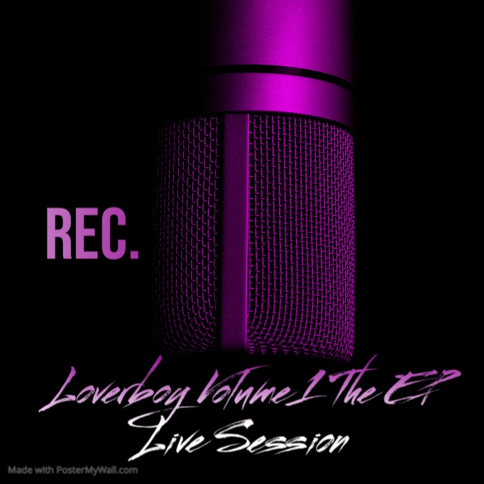 Copy of Copy of Rap Music Rec, Microphone Mixtape CD Cover | PosterMyWall