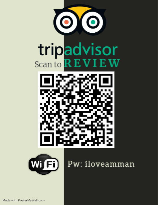 scan to order restaurant flyer qr code templa | PosterMyWall