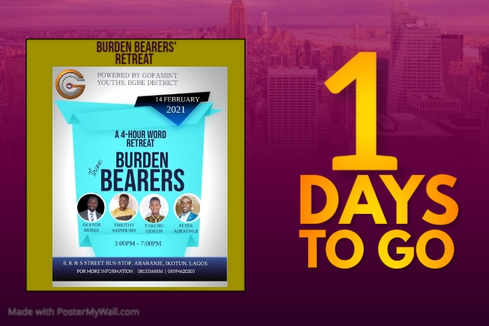 Copy of Counting days flyer | PosterMyWall