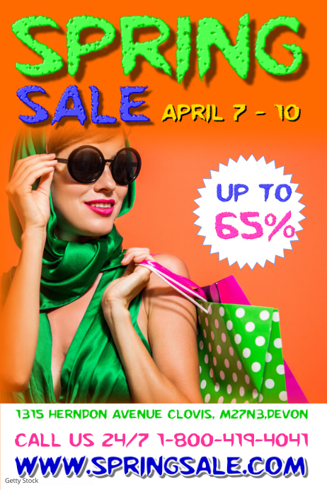 springsale2 Template | PosterMyWall