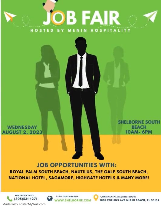 Job Fair Flyer Template | PosterMyWall