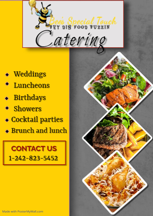 Catering services poster | PosterMyWall