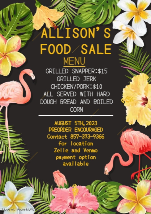 summer menu ,event, summer, party | PosterMyWall