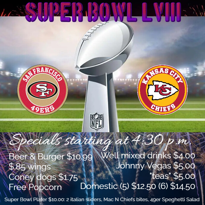 Super Bowl Sunday | PosterMyWall